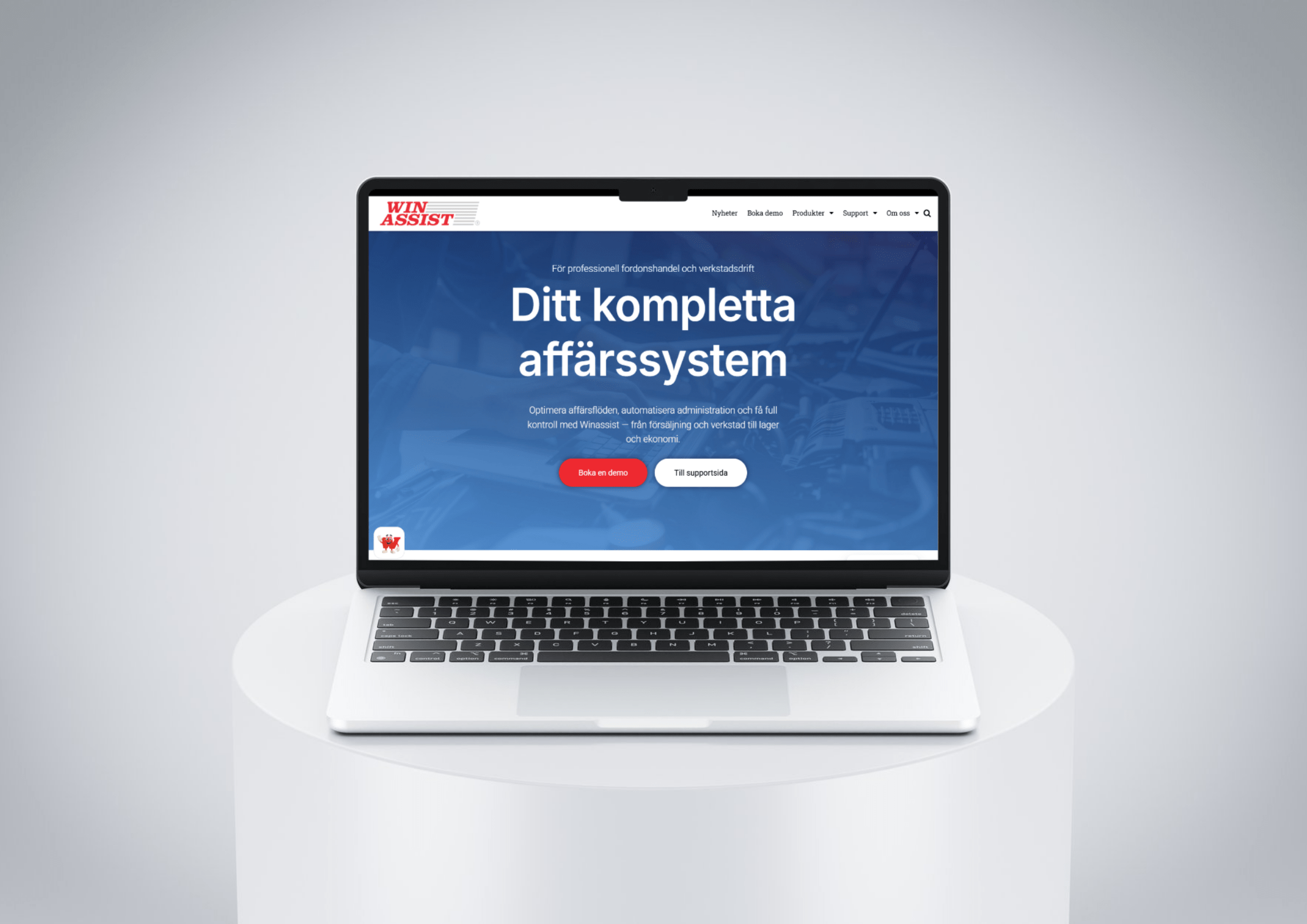 Vår hemsida har fått ett lyft | Winassist